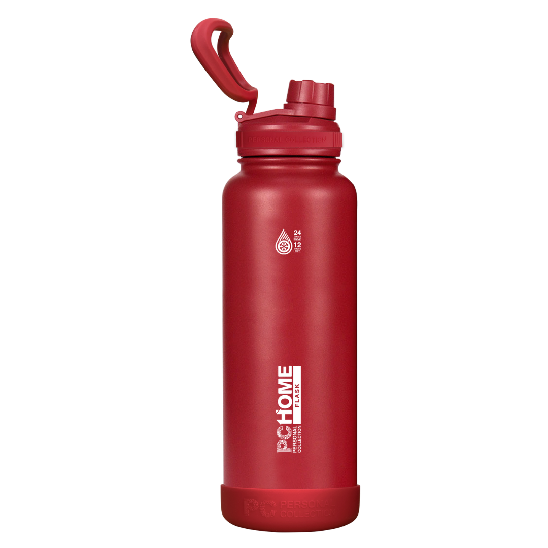 PCHOME VACUUM FLASK 40OZ RED - Personal Collection