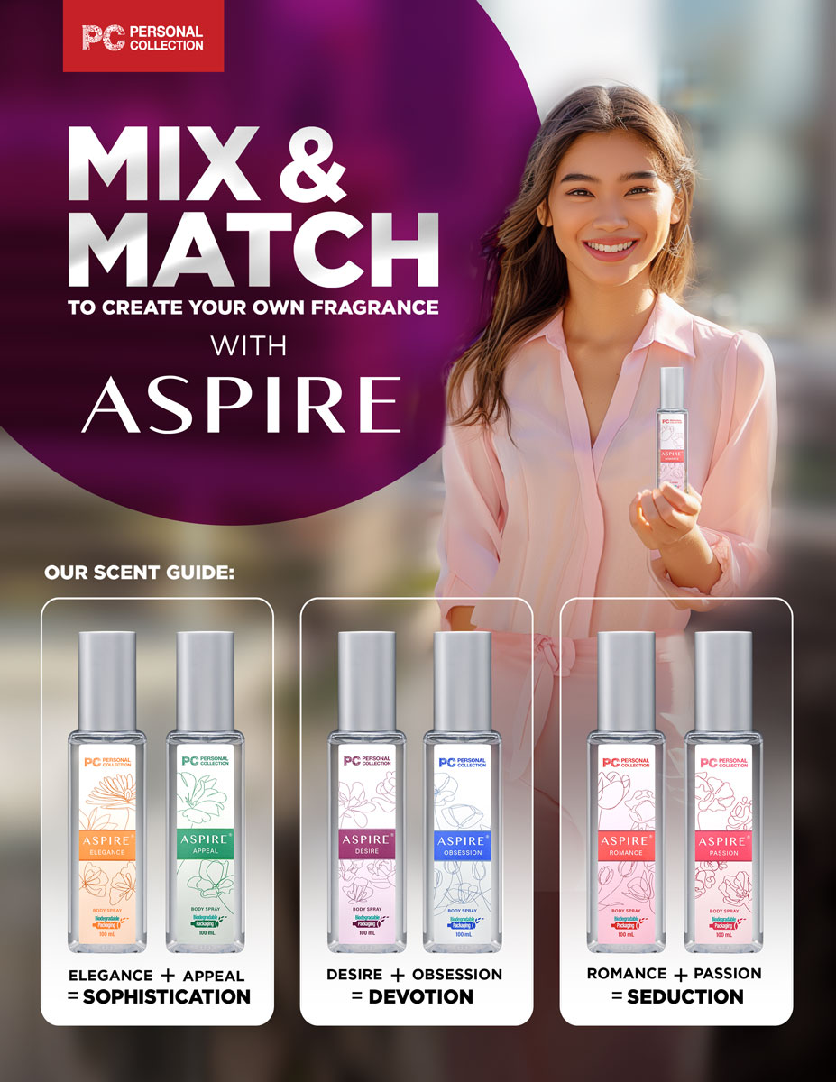 The Art of Fragrance Layering with Aspire Body Spray - Personal Collection