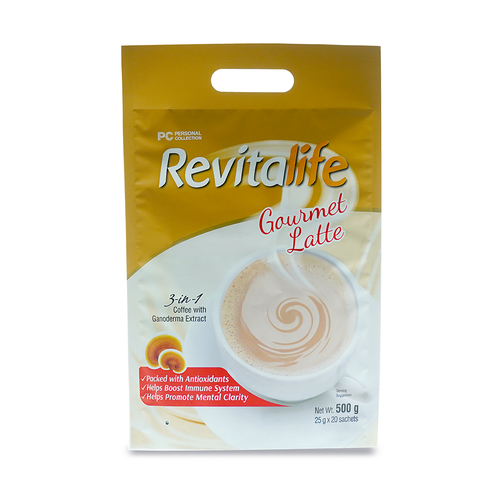 Revitalife Gourmet Latte 3-in-1 Coffee Mix with Ganoderma Extract ...