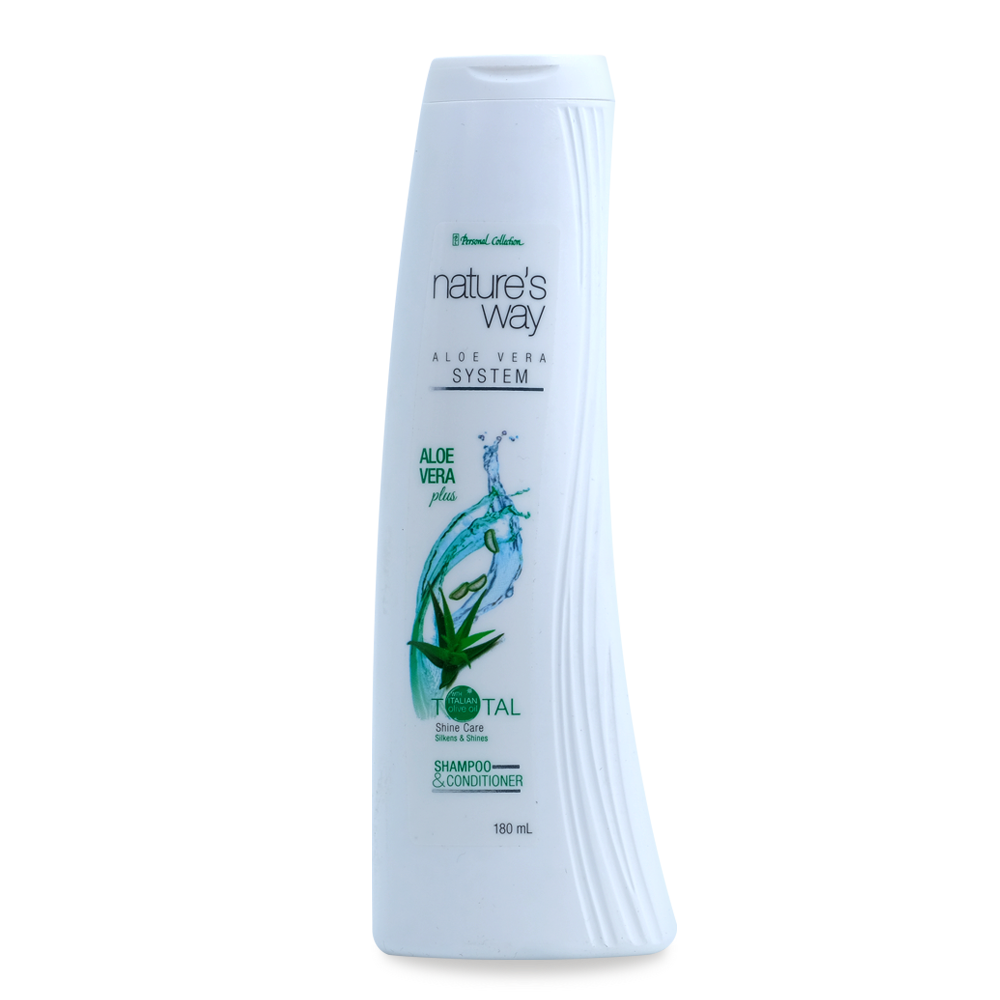 Nature's Way Aloe Vera System Shampoo & Conditioner - Total Shine Care ...