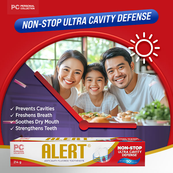 Defend Your Smile with Alert Anticavity Toothpaste - Personal Collection